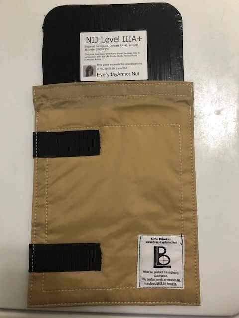 Life Binder and Level IIIa + plate combo – Everyday Armor